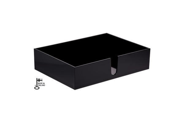 Box with fingerhole XL black - Palaset